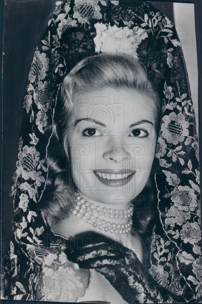 1952 Actress Pat Owen Press Photo - Historic Images