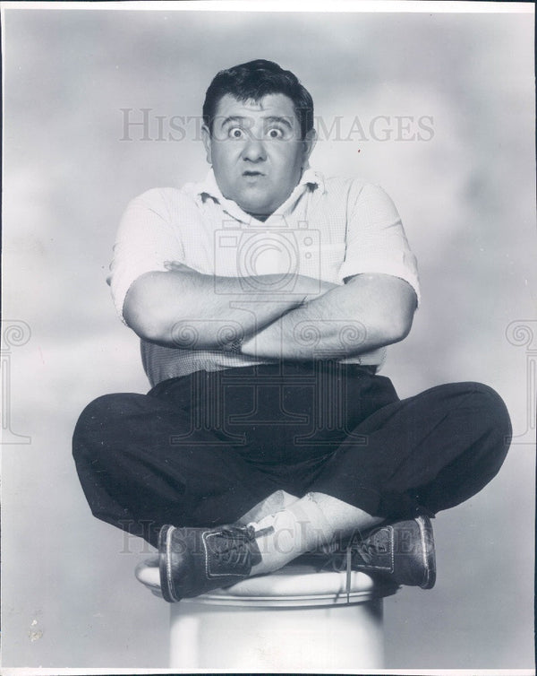 1962 Actor/Comedian Buddy Hackett Press Photo - Historic Images