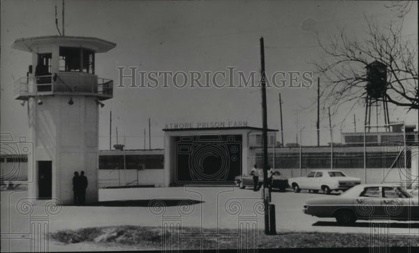 1976 Exterior of former Atmore Prison Farm, Alabama - Historic Images