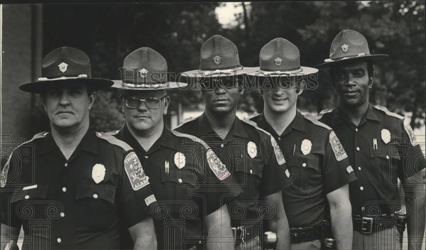 1983 Alabama Police Deputies Cairnes, Bassett, Carter, Bell, Hampton ...
