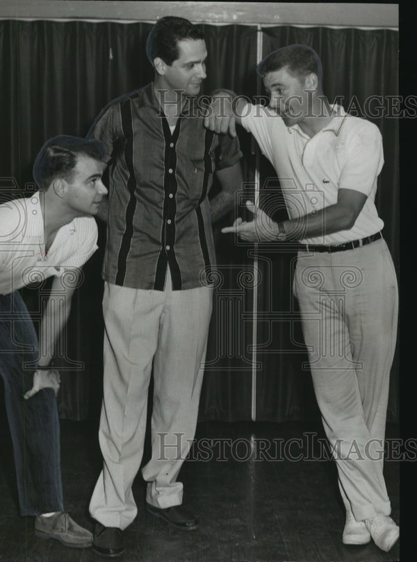 1957, Singers Charles Dexter, Jm Lucas, Ashby Gholson, Alabama ...