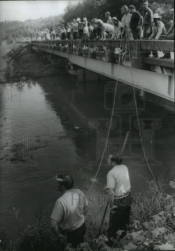 1972 Search for Bodies Proves Futile at Docena Crossing, Alabama ...