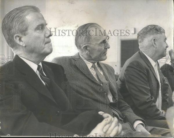 1962 Mayor Robert Goodall, Jr., with others, Mountain Brook, Alabama ...