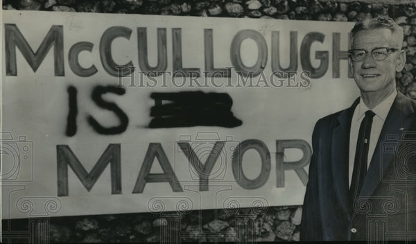 1960 Mayor Ocie B. McCullough, Tarrant City, Alabama - Historic Images
