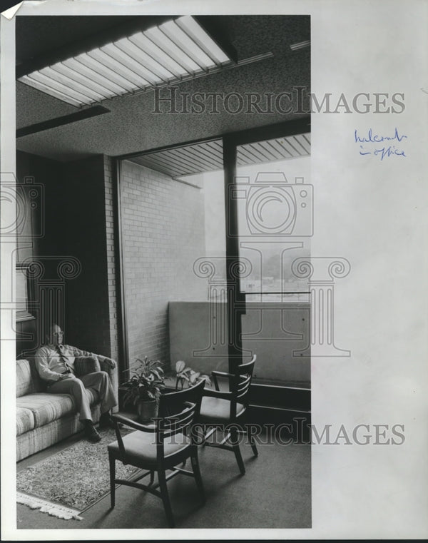 1980, Judge Roger Halcomb's New Office, Courthouse Annex, Alabama ...