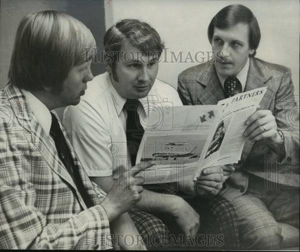 1975, Ben Bingham, Larry Trotman, Charlie Hardcastle of Birmingham ...