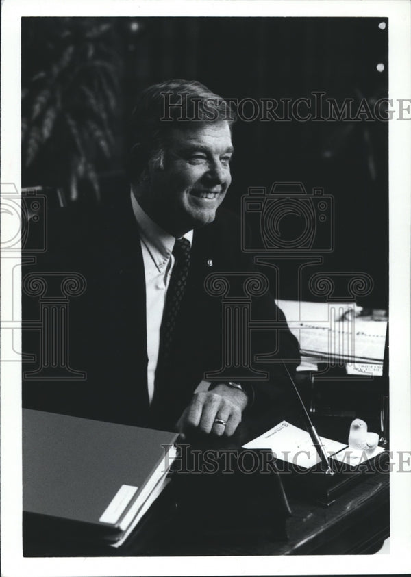 1983 Harry B. Brock Jr., Executive at Central Bank and Trust Company ...