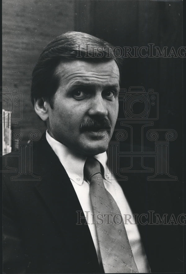 1983, Politician Greg Beers - abna22332 - Historic Images