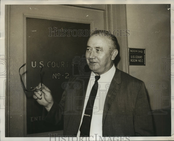 1969 Press Photo Roy Call, United States Marshall - abna24450 ...