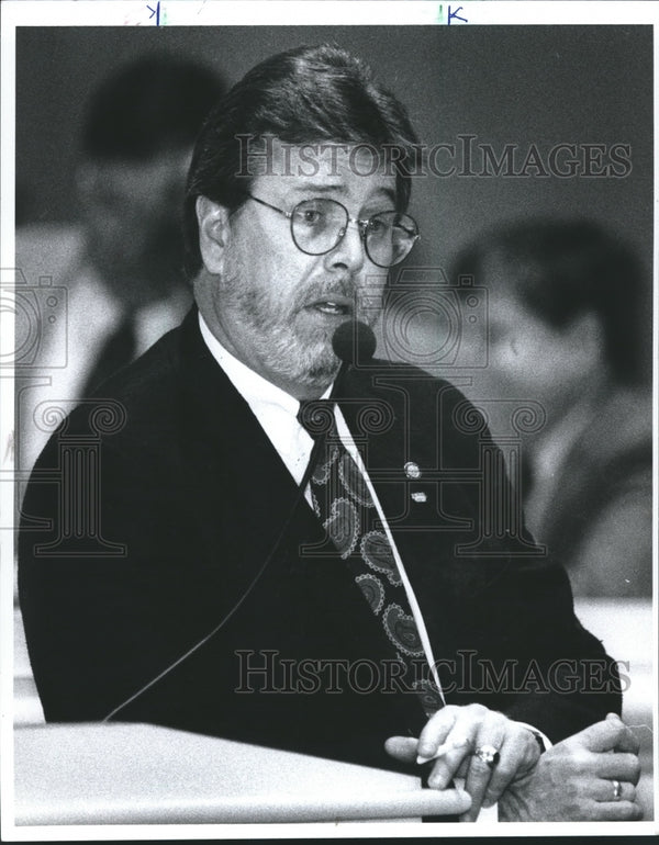 1992 Senator Danny Corbett, Democrat, Phenix City, filibustering ...
