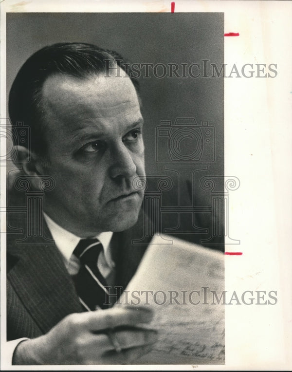 1990 William Cabaniss at Senate Committee hearing of business ...