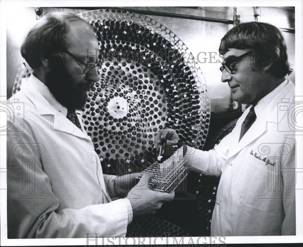1977 Doctor Richard J. Whitley and Doctor Charles Alford, Scientists ...