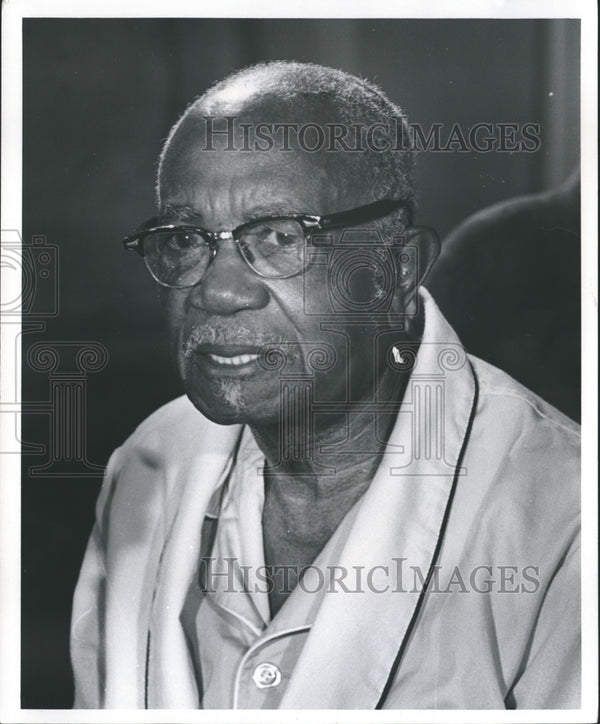 1976, A.G. Gaston at Press Conference, Birmingham, Alabama - Historic ...