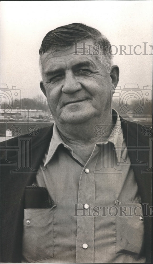 1983, Fred Harrell, Security Guard in Tuscaloosa, Alabama - abna31157 ...