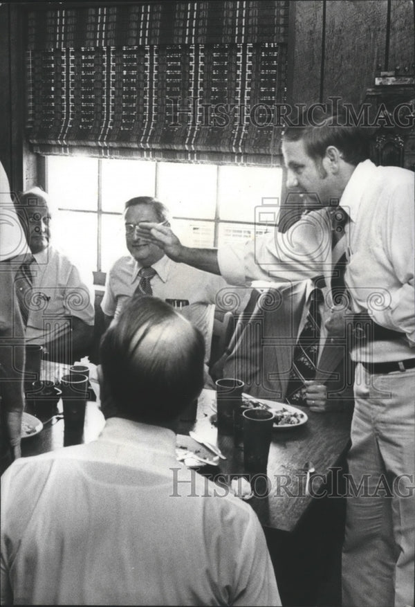 1978, Fob James, Candidate for Alabama Governor fielding questions ...