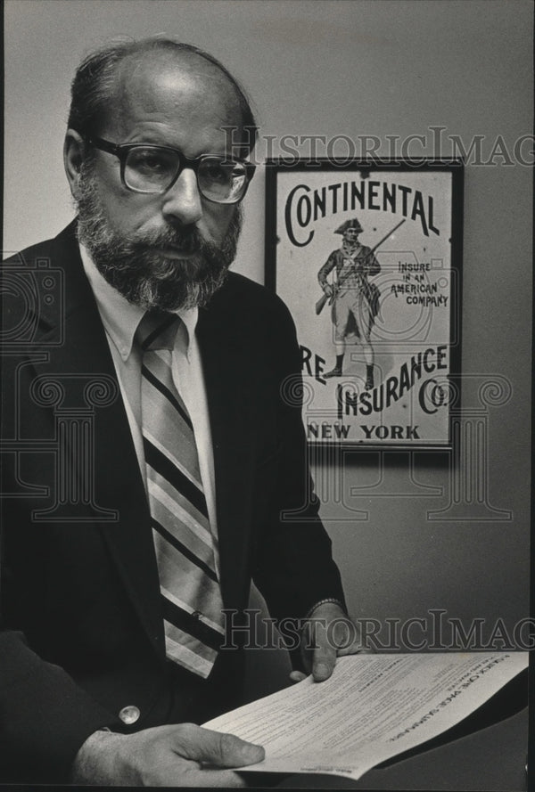 1983 William "Bill" Jacks, Insurance Agent of Insurance Corporation ...