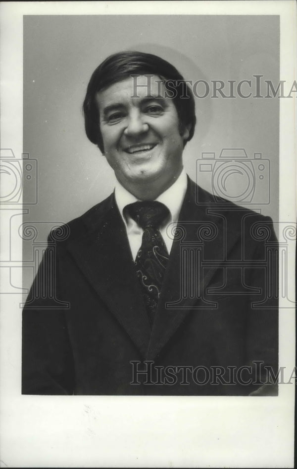 1974 Press Photo Robert Lipscomb, Alabama Education Association, Vice ...