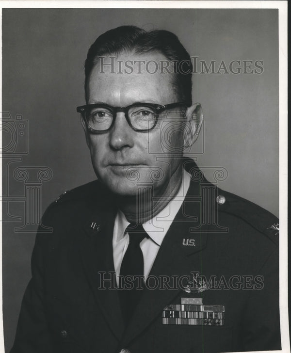1969 Press Photo Colonel William Lawley, Maxwell Air Force Base - abna ...