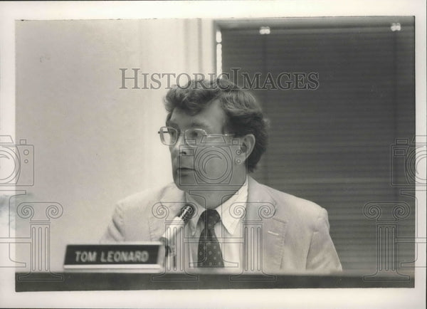 1989 Tom Leonard, Homewood City Council - Historic Images