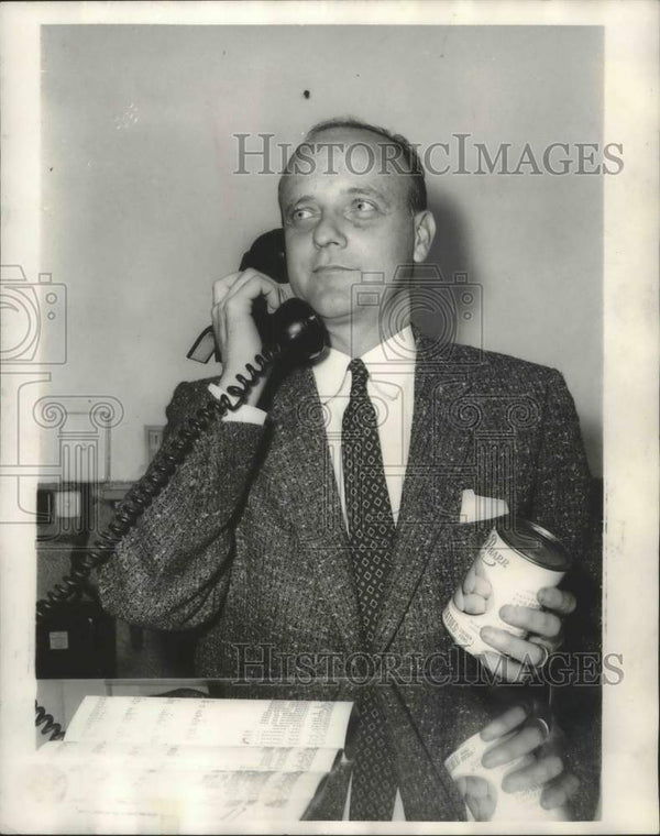 1956, Julian McPhillips, Head of Cullman Plant, Alabama - abna38596 ...
