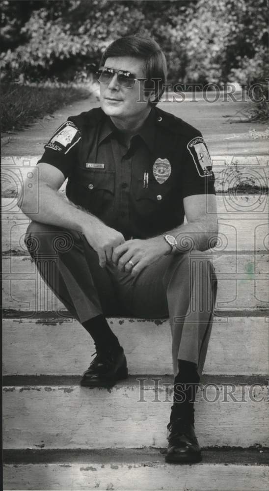 1987 Graysville, Alabama Police Chief James Martin - Historic Images
