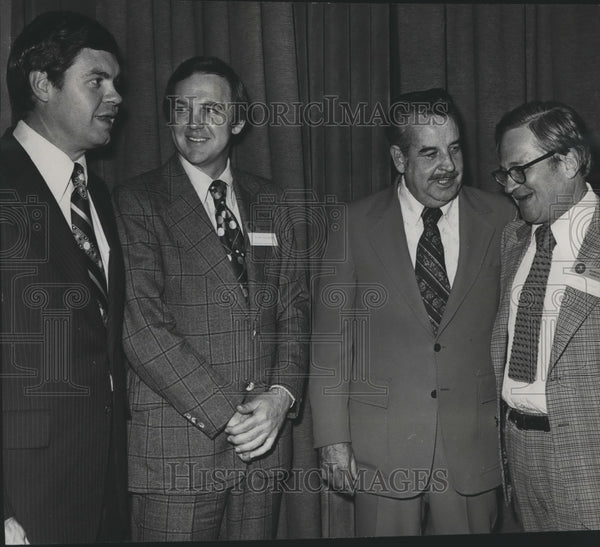 1975 Press Photo Lieutenant Governor Jere Beasley and Others at Press ...