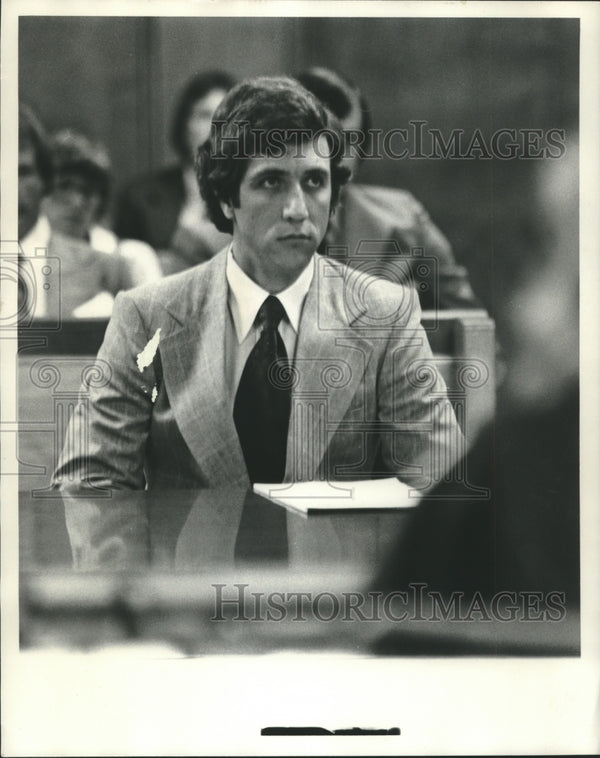 1977 Defendant in Ms. Sid Murder case, Larry Maddox in court hearing ...