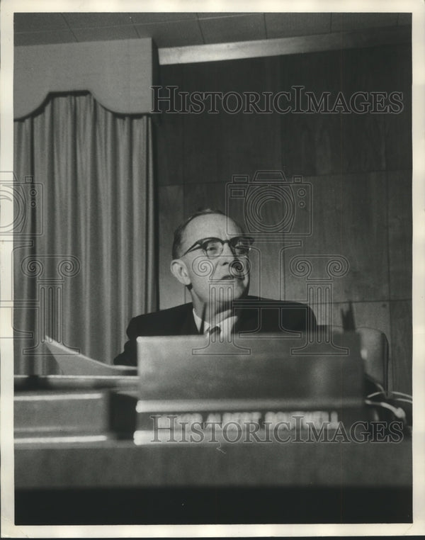 1967 Press Photo Mayor Albert Boutwell of Birmingham, Alabama - abna40 ...