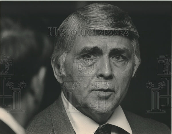 1983, A. G. Trammel at Alabama Labor Council meeting - abna41238 ...