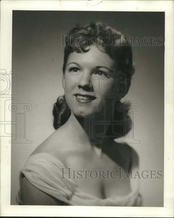 1957 Press Photo Margaret Minor, Miss Alabama Contest - abna42687 ...