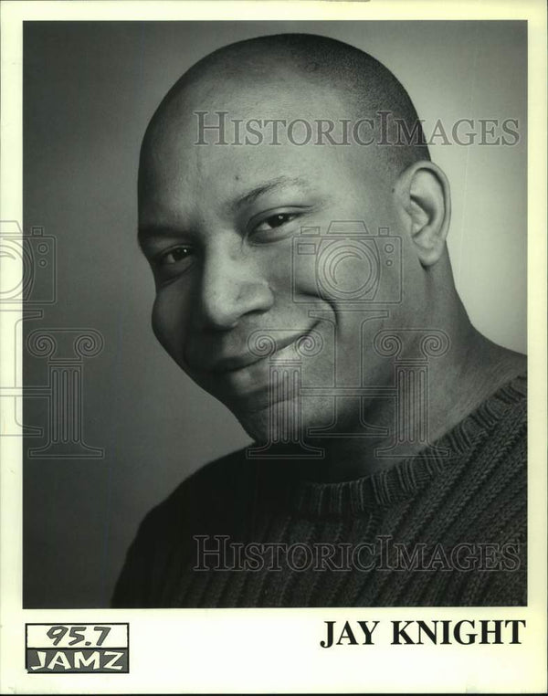 Press Photo Jay Knight, JAMZ 95.7 radio, Birmingham, Alabama - Historic ...