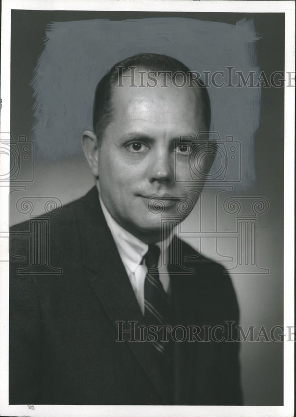 1969, Harold Graham of First National Bank of Birmingham - abno03941 ...