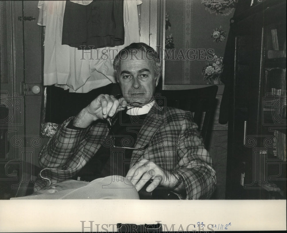1983, Reverend Edward P. Whatley relaxed portrait - abno09116 ...