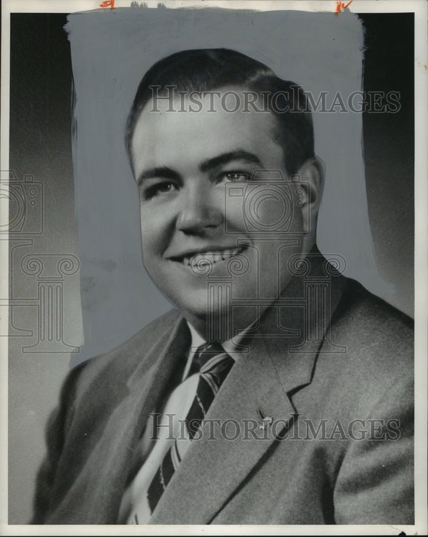 1961, Portait of insurance executive and singer Kyle K. Vess - Historic ...