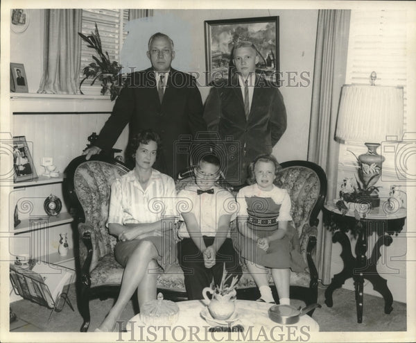1962, L. B. Sullivan, With Family, To Run For Office - abno10773 ...
