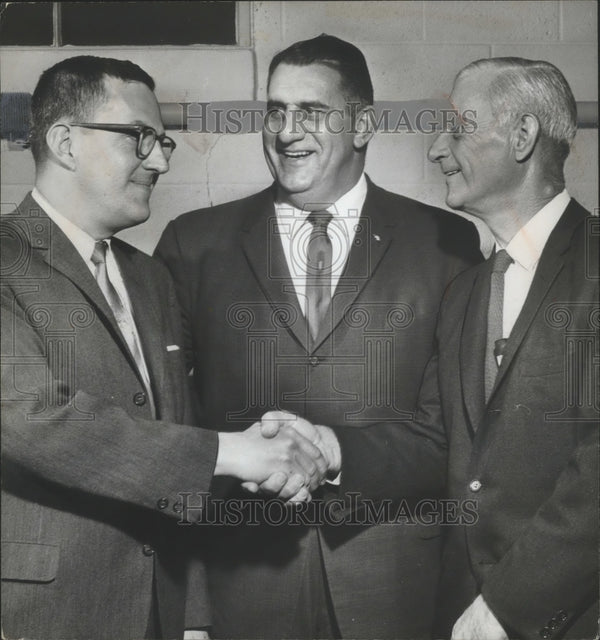 1962 Press Photo Richard Wentzel, Fred Sington, Harry Reich At Trussvi ...
