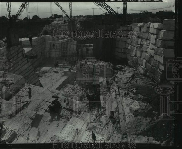 Alabama Marble Company Marble Quarry in Sylacauga, Alabama - Historic ...
