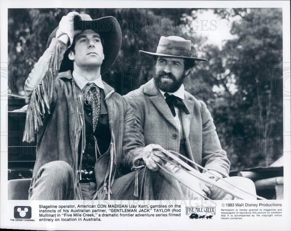 1986 Hollywood Actors Jay Kerr and Rod Mullinar Press Photo - Historic ...