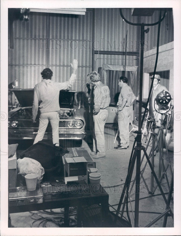 1971 Hollywood Actor & Movie Star Tom Ligon Filming Jump Press Photo ...