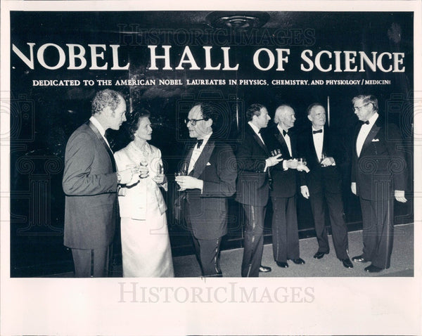 1981 US Nobel Prize Winners Cronin/Gilbert/Berg/Snell/Fitch Press Phot ...
