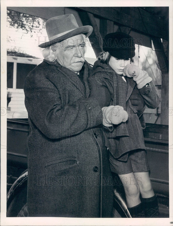 1977 Hollywood Actor Will Geer Press Photo - Historic Images