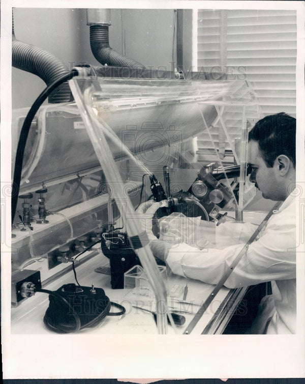 1958 Bell Telephone Labs Transistor Assemblies Press Photo - Historic ...