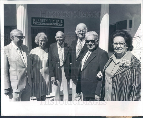 1963 Kenneth City, Florida City Hall & Mayor Bartholomew Press Photo ...