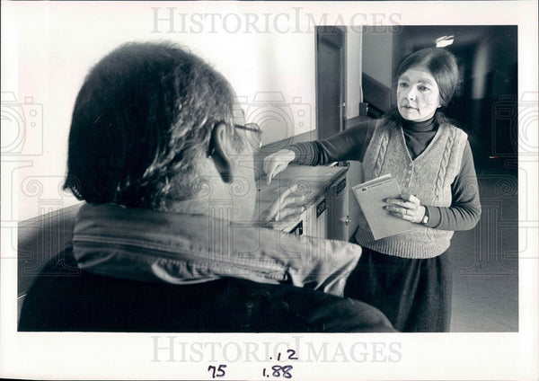 1987 Colorado University History Professor Patty Limerick Press Photo ...