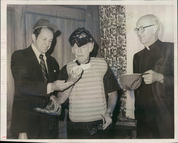 1977 Denver, Colorado Archbishop James Casey, Bishop George Evans Pres ...