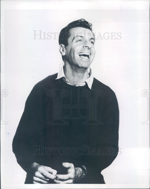 1960 Actor & Comedian Mort Sahl Press Photo - Historic Images