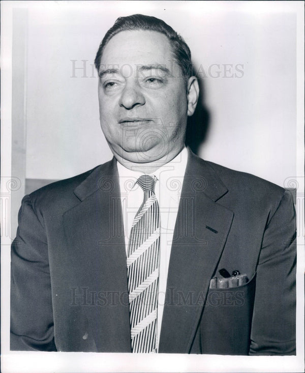 1955 Detroit, Michigan American Motors Exec Edward Cushman Press Photo ...