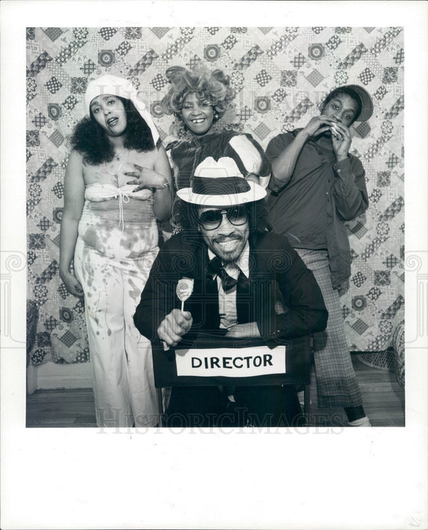 1980 Director James Cohen Jr, Terry Horn, Denise Martinez Press Photo ...