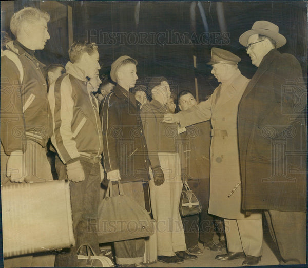 1956 Chicago, Illinois GI Juniors, Maj Gen William Nutter, 5th Army Pr ...