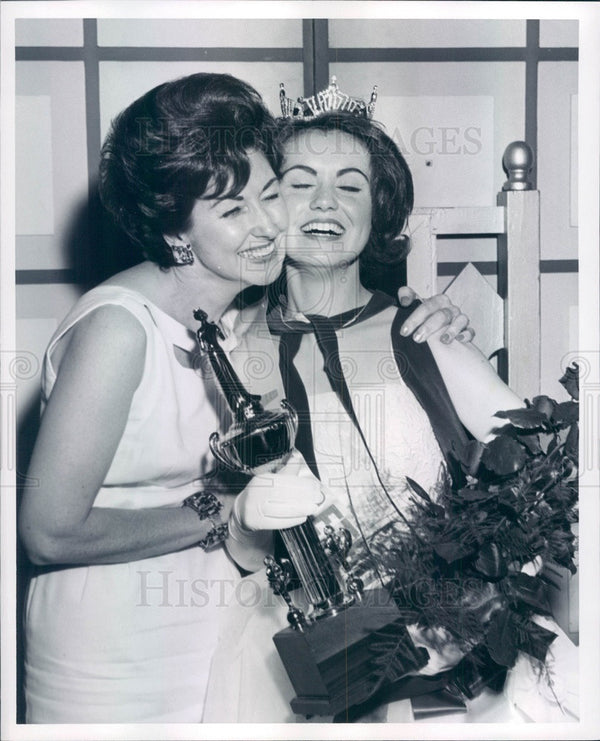 1964 Miss Detroit, Michigan 1964 Sharon Magnuson & Mom Press Photo ...